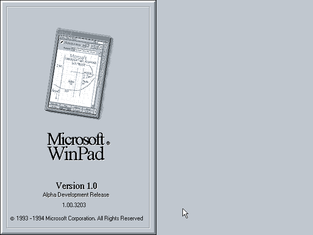 WinWorld: Microsoft WinPad SDK 1.x