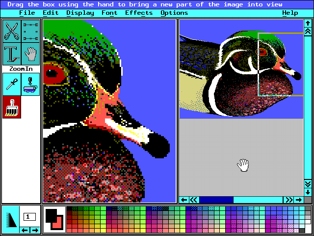 WinWorld: PC Paintbrush IV (DOS)