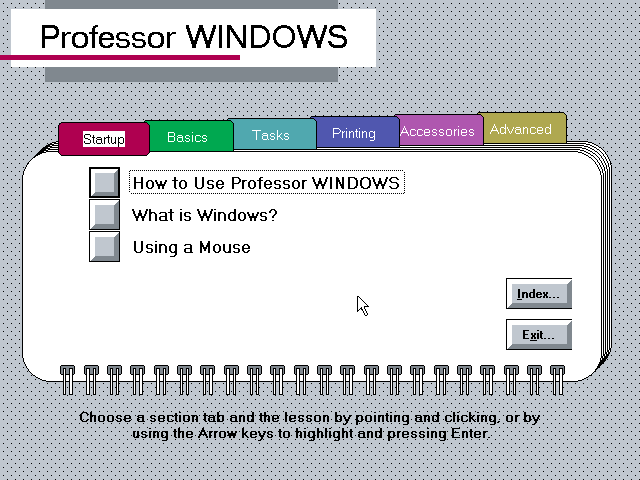 WinWorld: Professor WINDOWS Win 3.0