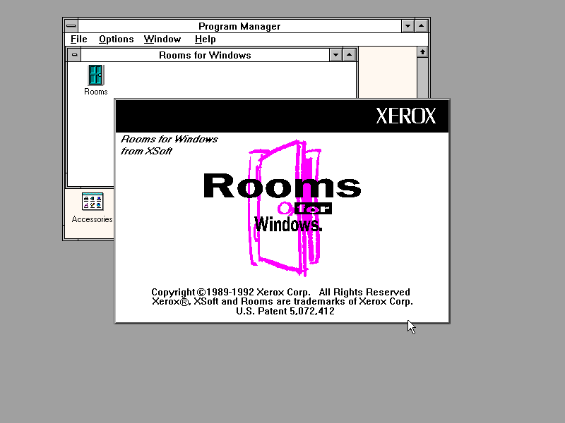 WinWorld: Xerox Rooms for Windows 1.0