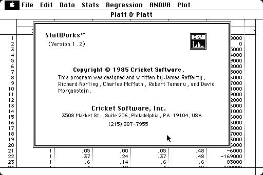 WinWorld: StatWorks 1.x