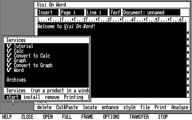 WinWorld: Visi On 1.x