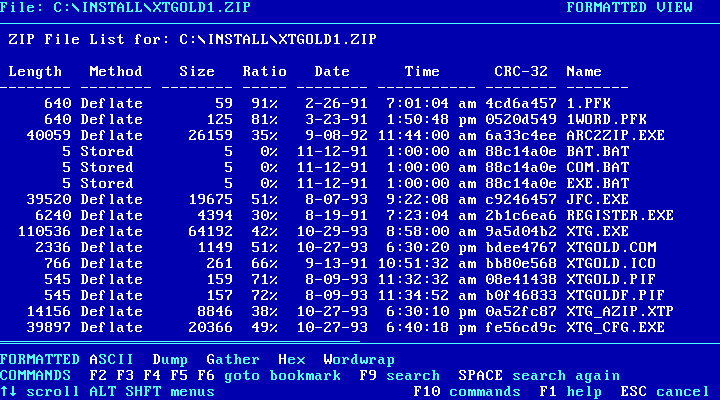 WinWorld: XTree Gold 3.x