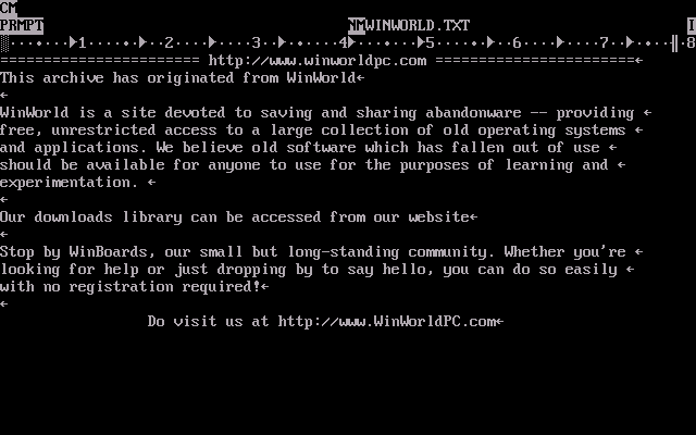WinWorld: XyWrite II Plus v1.10