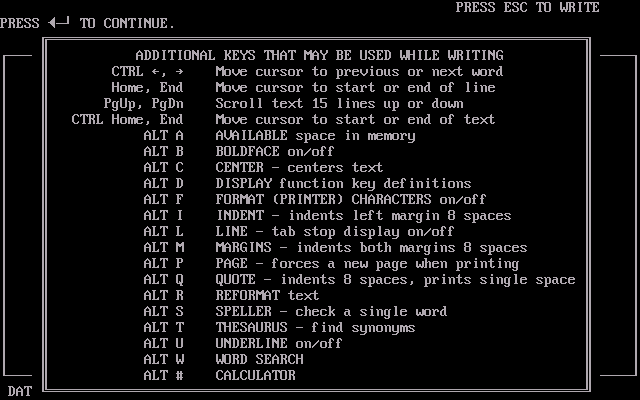 WinWorld: Bank Street Writer Plus