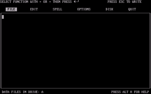 WinWorld: Bank Street Writer Plus