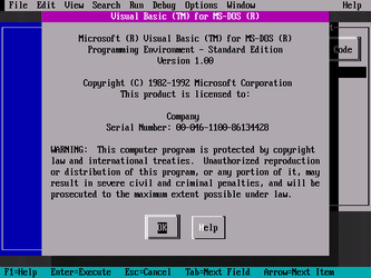 Microsoft Visual Basic 1.0 for DOS - Stats, Downloads and Screenshots ...