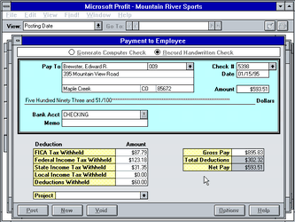 Microsoft Profit 1.0a - Stats, Downloads and Screenshots :: WinWorld