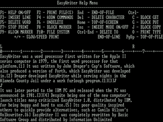 Easy Writer 1.1 - Stats, Downloads and Screenshots :: WinWorld