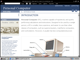 Encarta 1999 - Stats, Downloads and Screenshots :: WinWorld