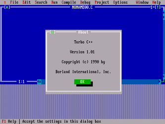 Borland Turbo C++ 1.x - Stats, Downloads and Screenshots :: WinWorld