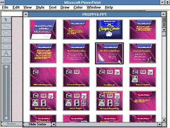 PowerPoint 2.0 - Stats, Downloads and Screenshots :: WinWorld