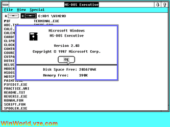 Windows 2.x 2.0 - Stats, Downloads and Screenshots :: WinWorld