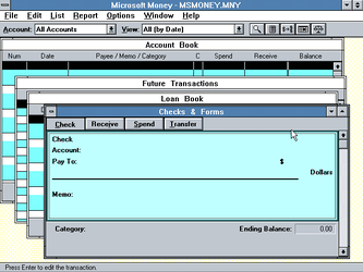 Microsoft Money 2.x - Stats, Downloads and Screenshots :: WinWorld
