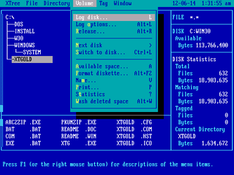 XTree Gold 2.x - Stats, Downloads and Screenshots :: WinWorld