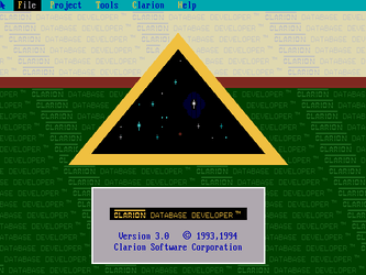 Clarion 3.0 (DOS) - Stats, Downloads and Screenshots :: WinWorld