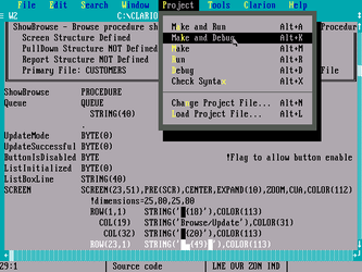 Clarion 3.0 (DOS) - Stats, Downloads and Screenshots :: WinWorld
