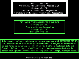 MultiMate 3.3x - Stats, Downloads and Screenshots :: WinWorld