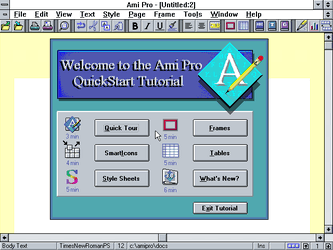 AmiPro 3.x - Stats, Downloads and Screenshots :: WinWorld