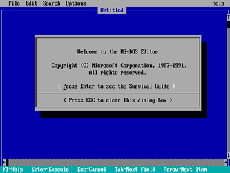 MS-DOS 5.0 - Stats, Downloads and Screenshots :: WinWorld