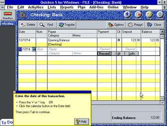 Quicken 5.0 (Win) - Stats, Downloads and Screenshots :: WinWorld