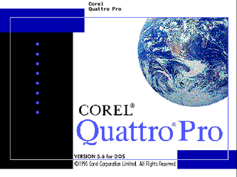 Quattro Pro 5.6 (DOS) - Stats, Downloads and Screenshots :: WinWorld