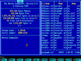 Norton Commander 5.x - Stats, Downloads and Screenshots :: WinWorld