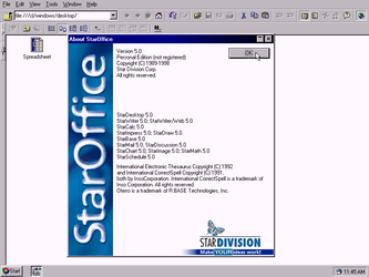StarOffice 5.x - Stats, Downloads and Screenshots :: WinWorld