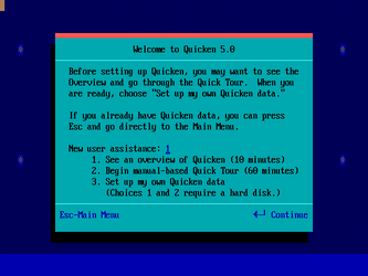 Quicken 5.x (DOS) - Stats, Downloads and Screenshots :: WinWorld