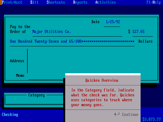 Quicken 6.0 (DOS) - Stats, Downloads and Screenshots :: WinWorld
