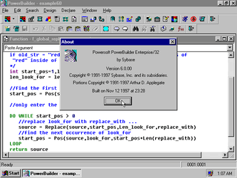 PowerBuilder 6.x - Stats, Downloads and Screenshots :: WinWorld
