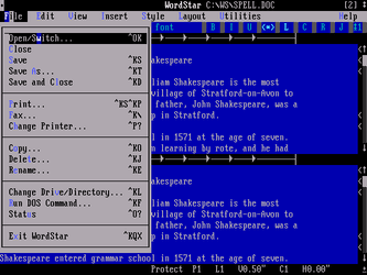 WordStar 7 - Stats, Downloads and Screenshots :: WinWorld