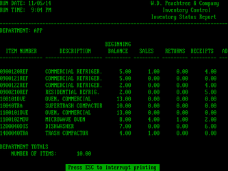 Peachtree Complete Accounting 9.00 (DOS) - Stats, Downloads and ...