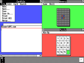Windows 1.0 Beta - Stats, Downloads and Screenshots :: WinWorld