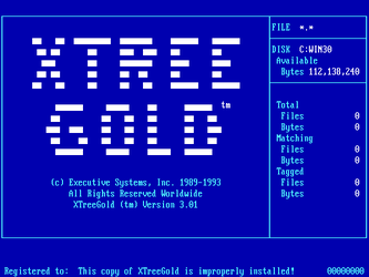 XTree Gold 3.x - Stats, Downloads and Screenshots :: WinWorld