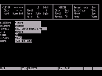 dBASE III Plus v1.1 - Stats, Downloads and Screenshots :: WinWorld
