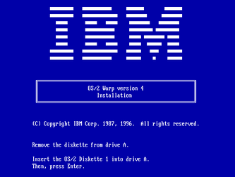 OS/2 Warp 4 OS/2 Warp 4.0 - Stats, Downloads and Screenshots :: WinWorld